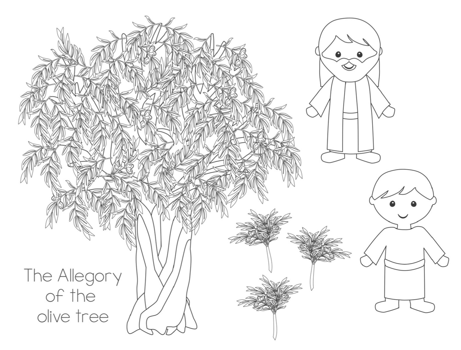 Book of Mormon Coloring Pages Primary coloring pages Instant | Etsy