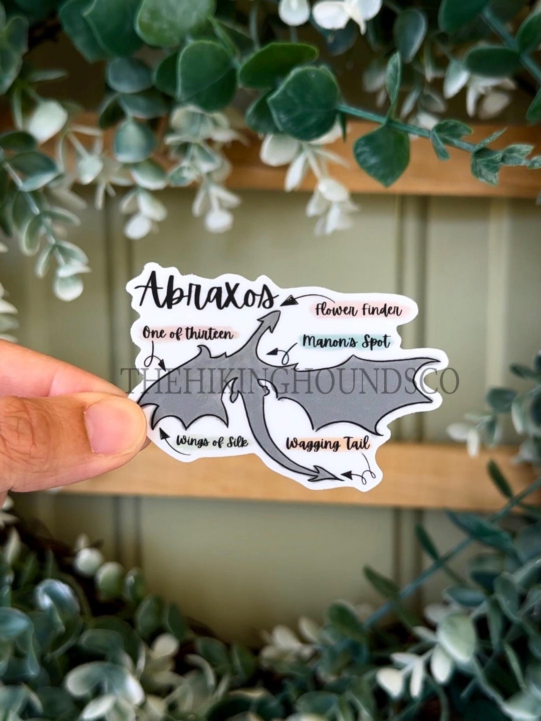 Abraxos Doodle / Sarah J Maas / Throne of Glass Sticker - Etsy