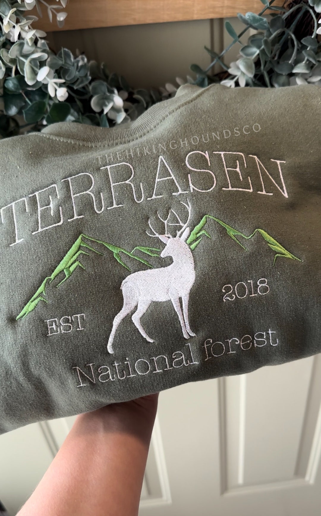 Terrasen National Forest Sweatshirt - Etsy