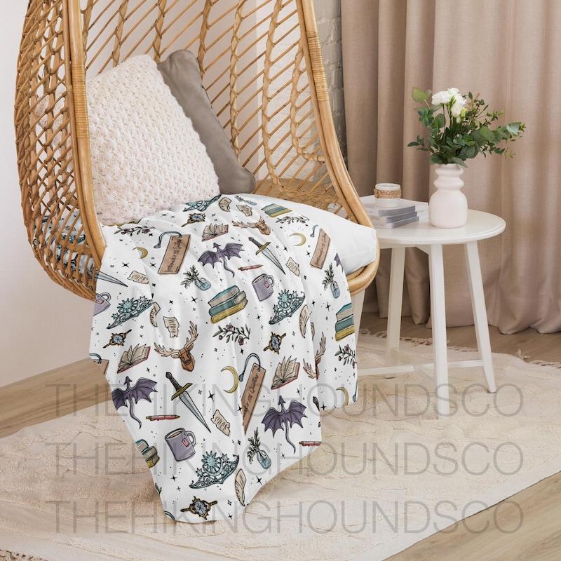 Fourth Wing Gifts Blanket - 60+ Gift Ideas for 2025