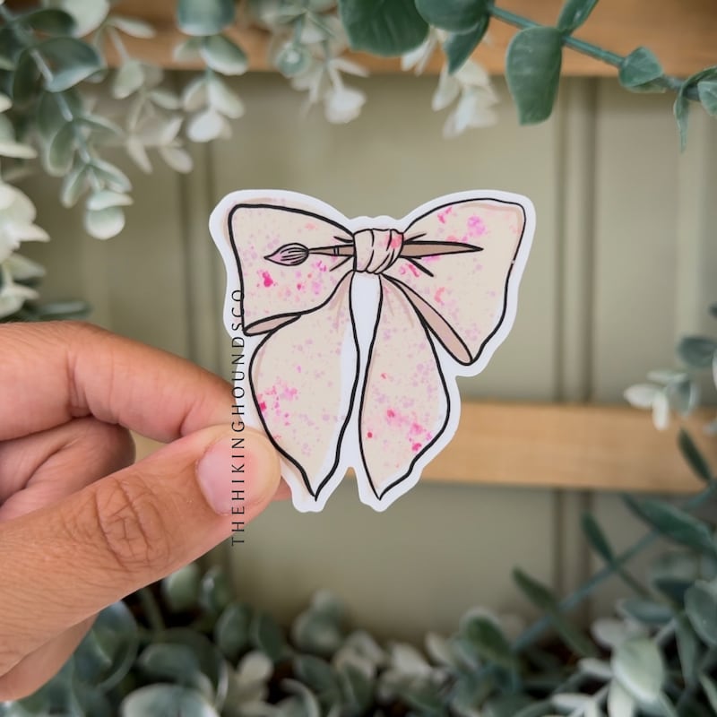 Bow Stickers - Etsy