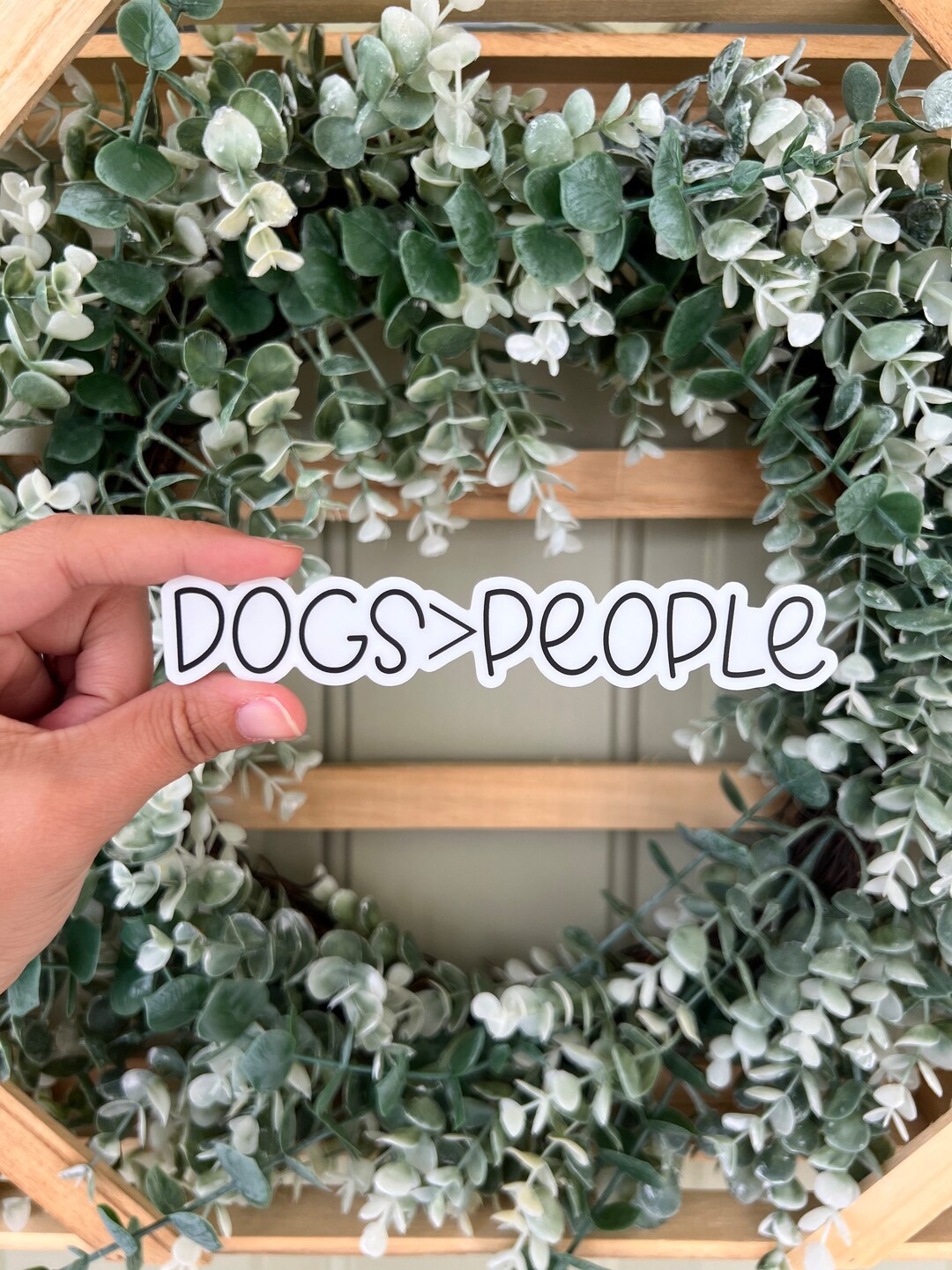 Dogs People Sticker - Etsy