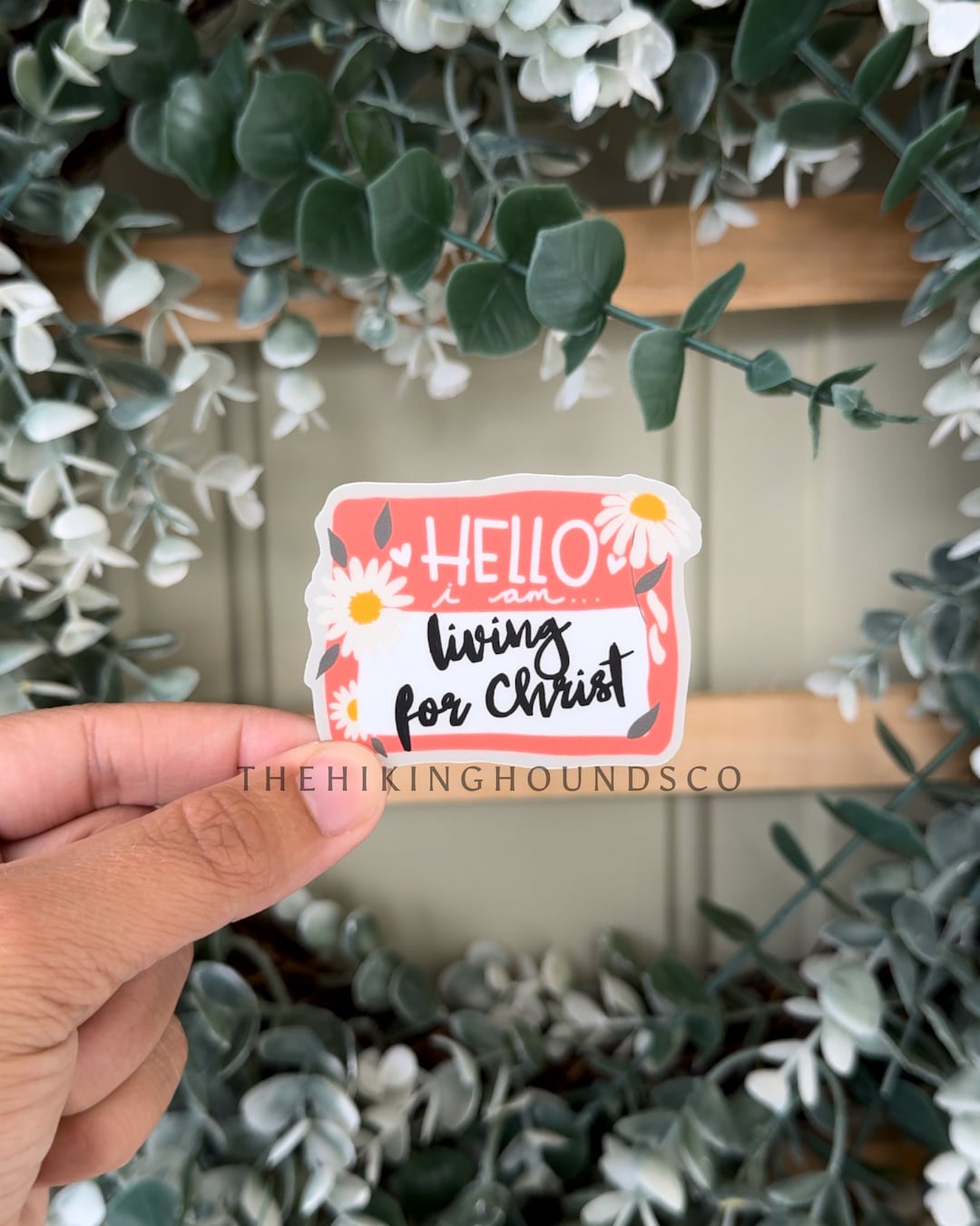 Living for Christ Sticker - Etsy