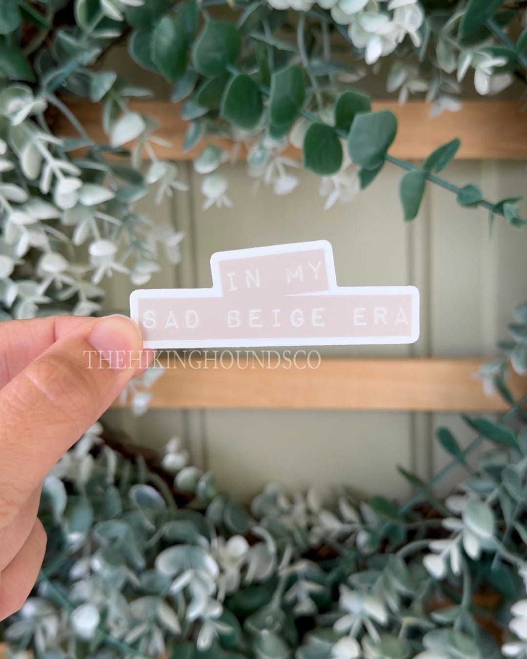 In My Sad Beige Era Sticker - Etsy