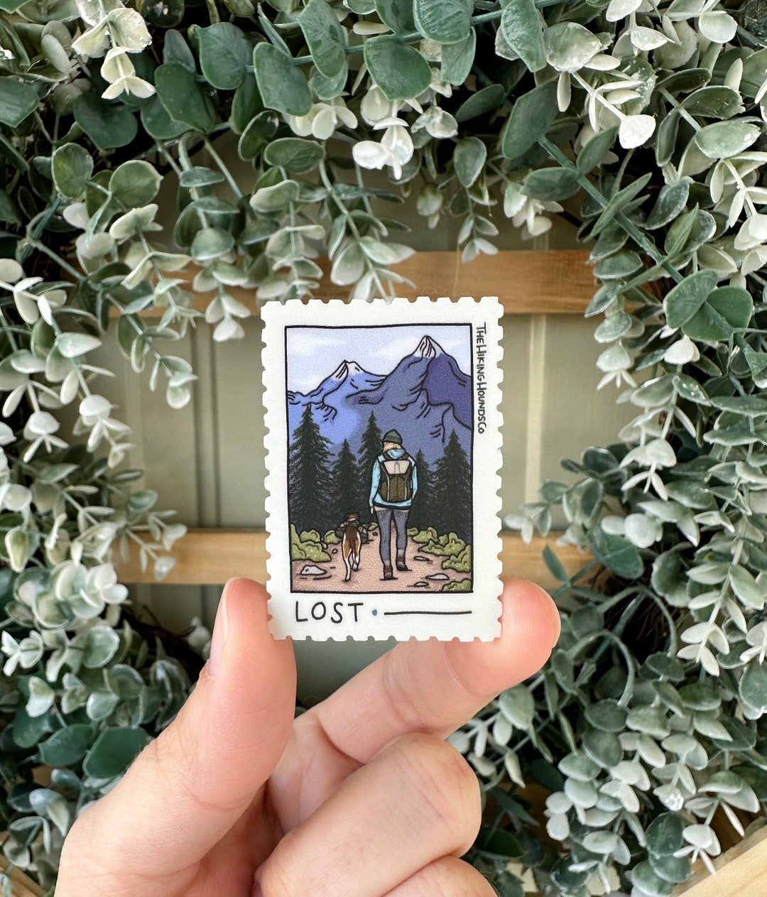 Lost Stamp Sticker - Etsy