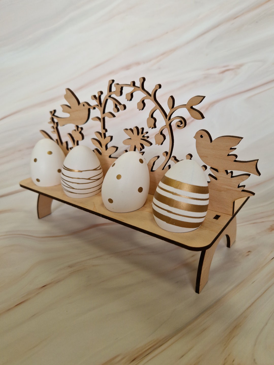 Easter Egg Holder, Egg Storage, Wooden Egg Holder, Wooden Egg Rack, Egg ...