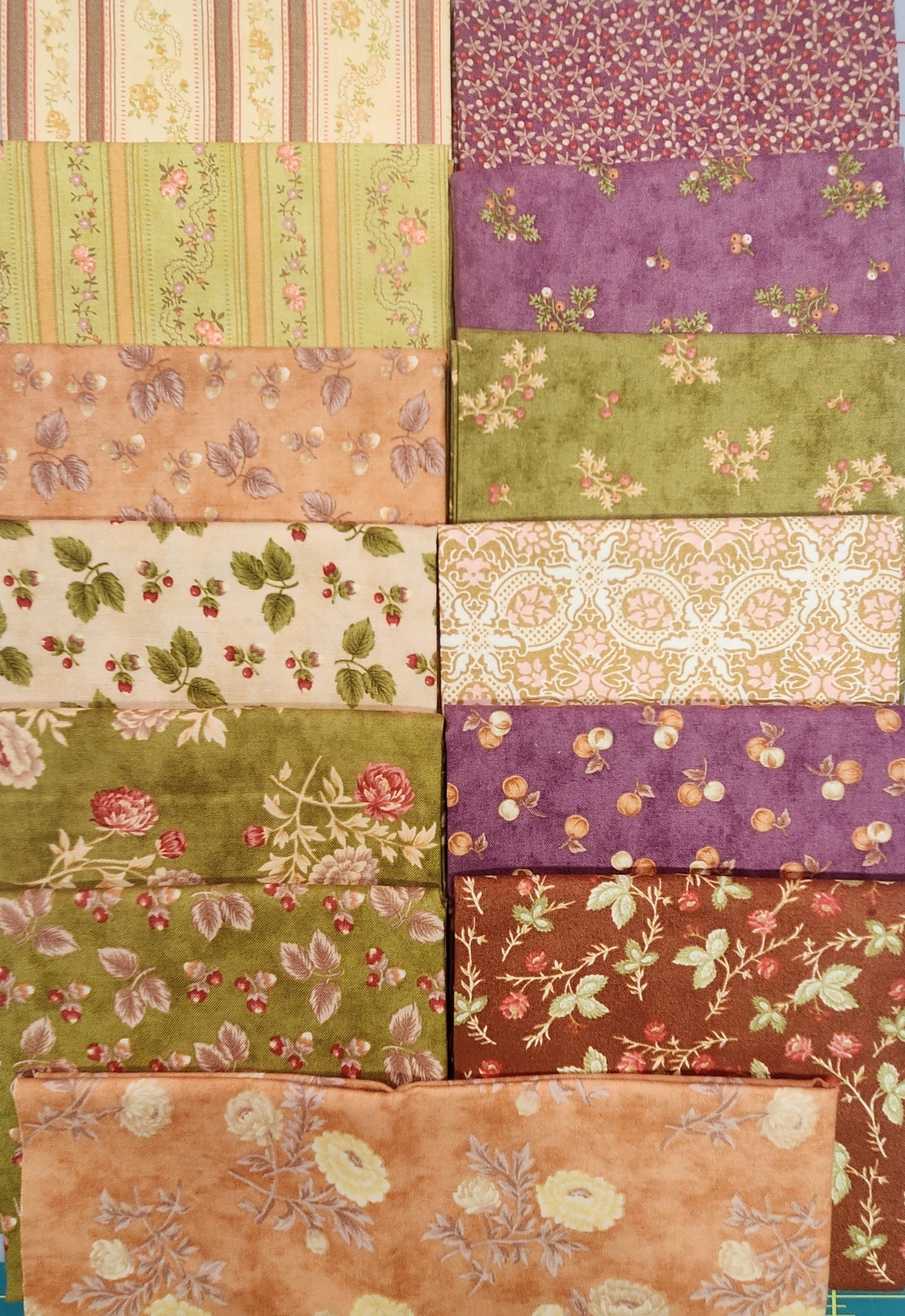 Curated Fig Tree & Co Fat Quarter Bundle Moda Collections 13 Fat ...