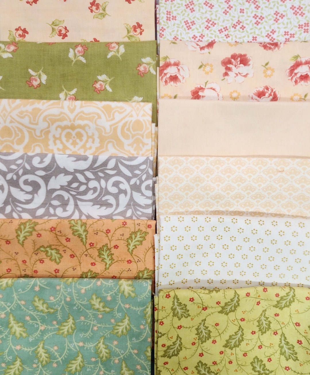 Curated Fig Tree & Co Fat Quarter Bundle Moda Collections 12 Fat ...