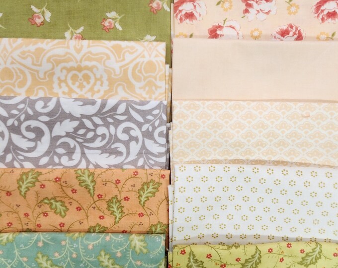 Curated Fig Tree & Co Fat Quarter Bundle - Moda Collections - 12 Fat ...