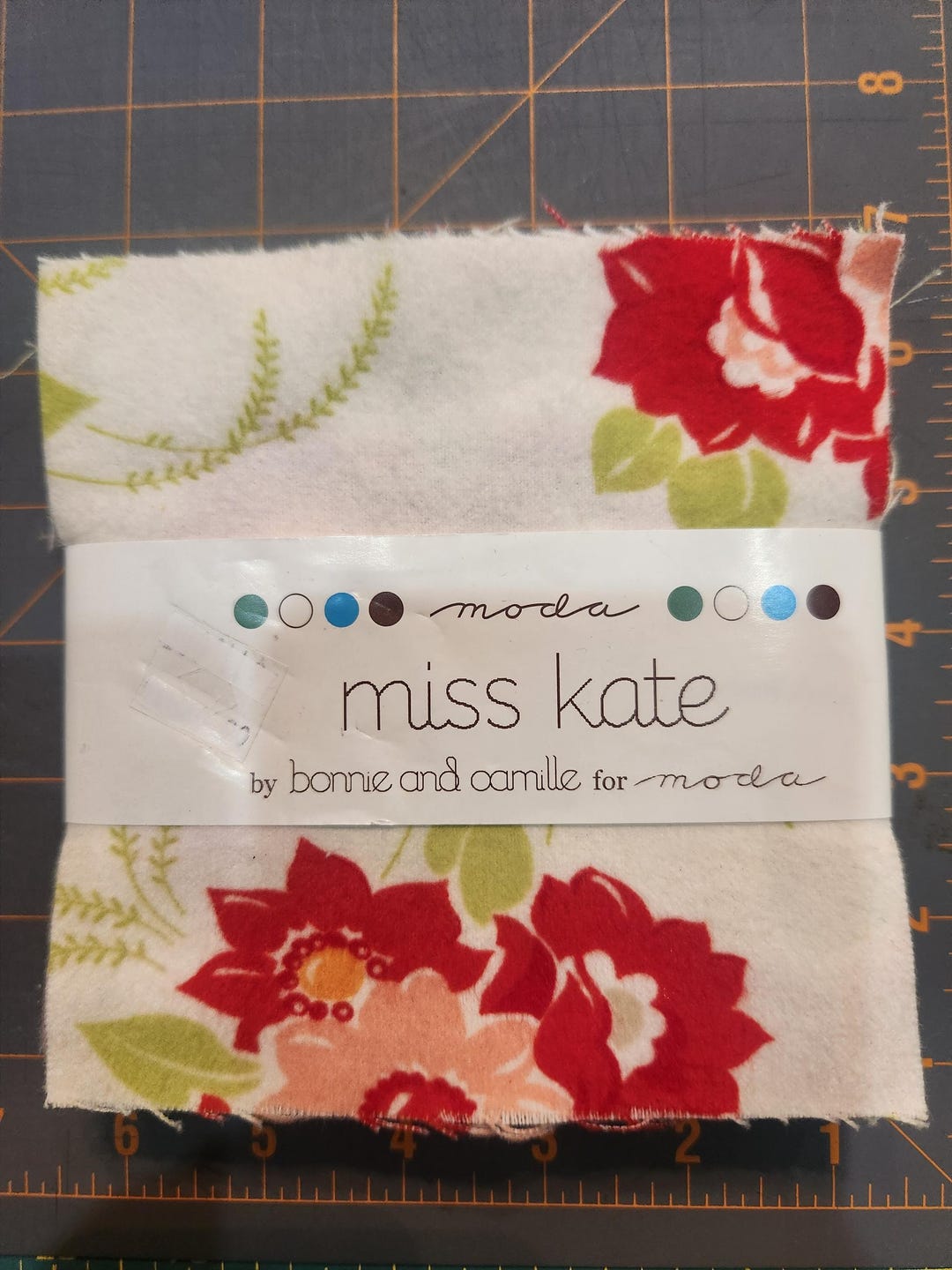 Miss Kate Flannel Charm Pack by Bonnie & Camille for Moda Fabrics - 42 ...