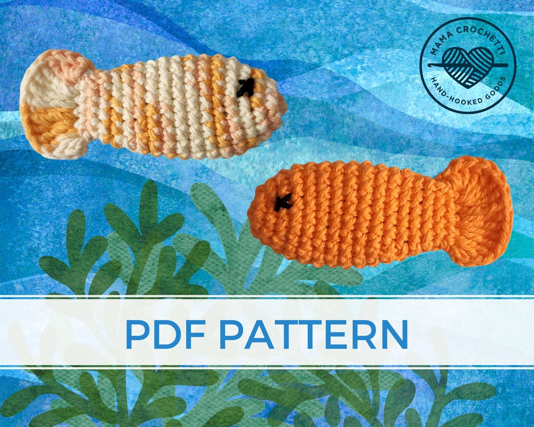 Catnip Fishy | CROCHET PATTERN ONLY - Etsy