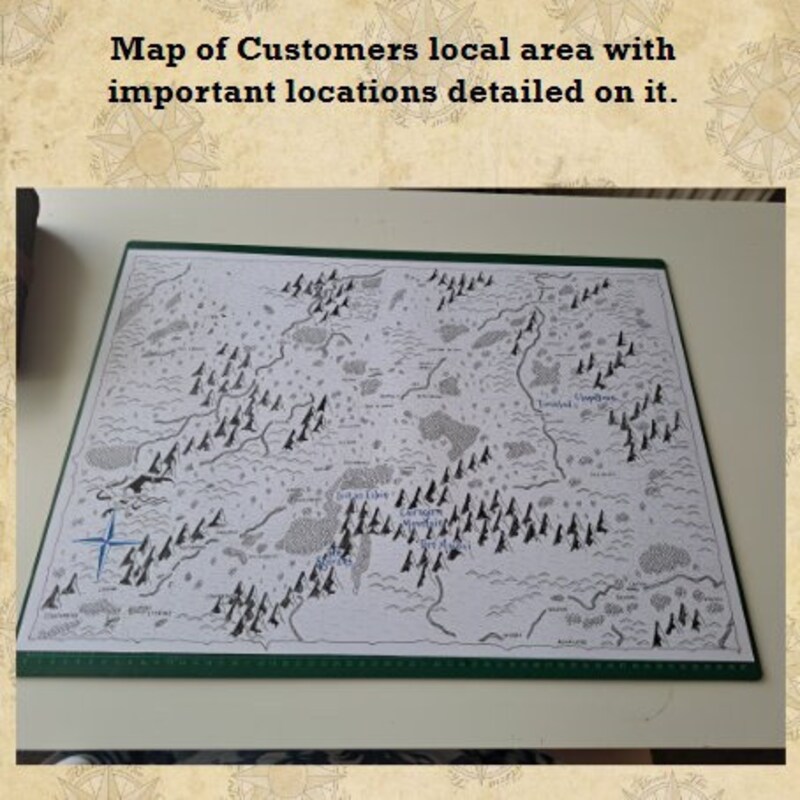 Fictional Maps - Etsy