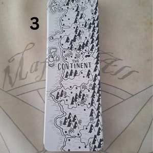 Magical Map Bookmarks Handdrawn Maps, Lotr, Got, ACOTAR, Witcher, Tog ...