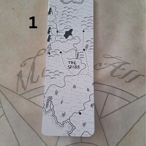 Magical Map Bookmarks Handdrawn Maps, Lotr, Got, ACOTAR, Witcher, Tog ...