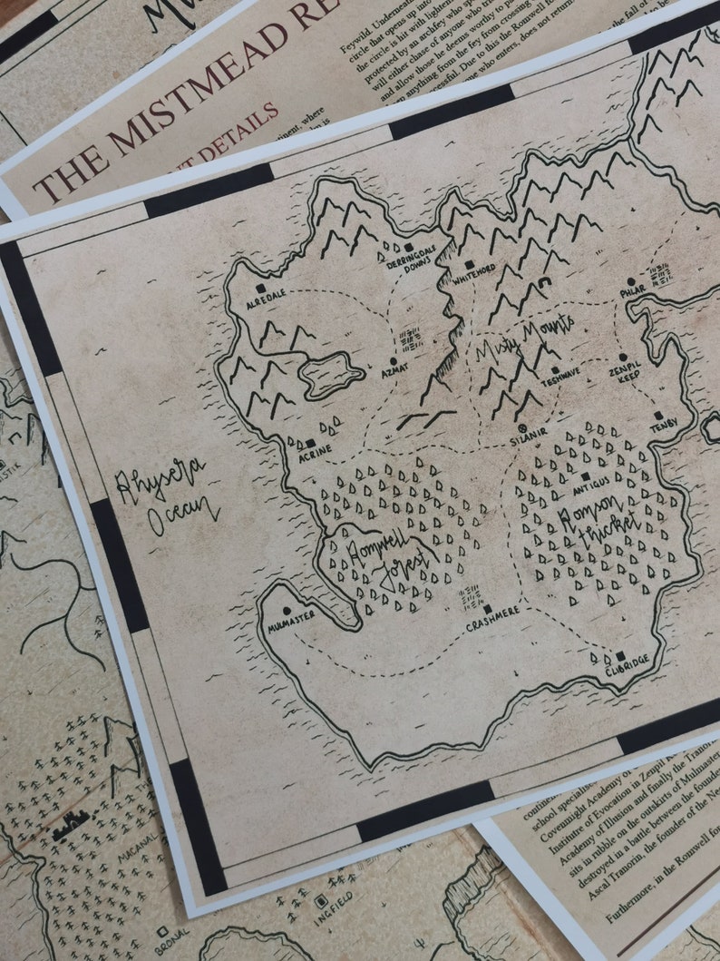 Premade World Setting for Dungeons and Dragons and Table Top Role ...