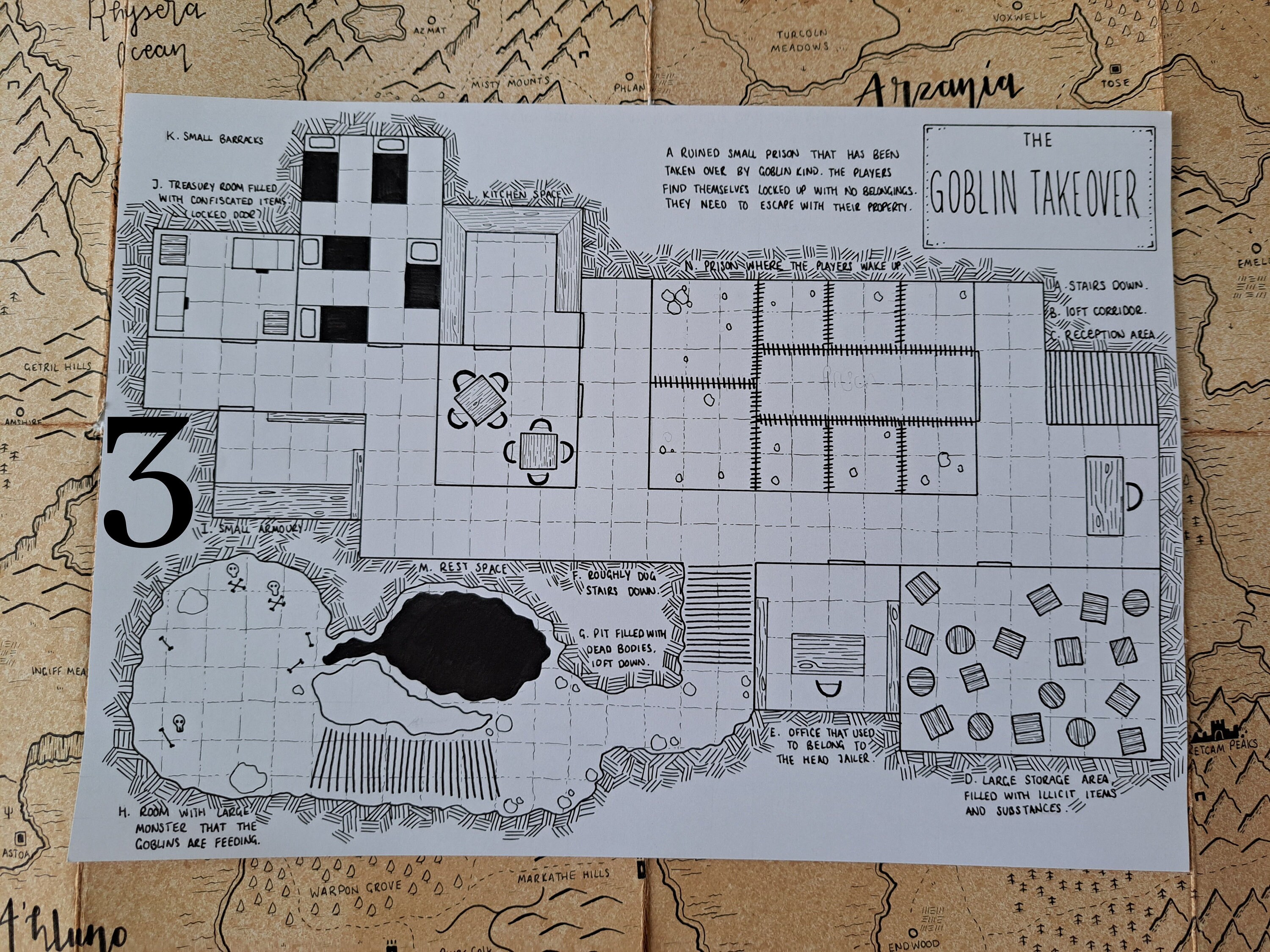 Premade Battle Maps, Dungeons and Dragons Battle Maps, A4, DM Prep ...