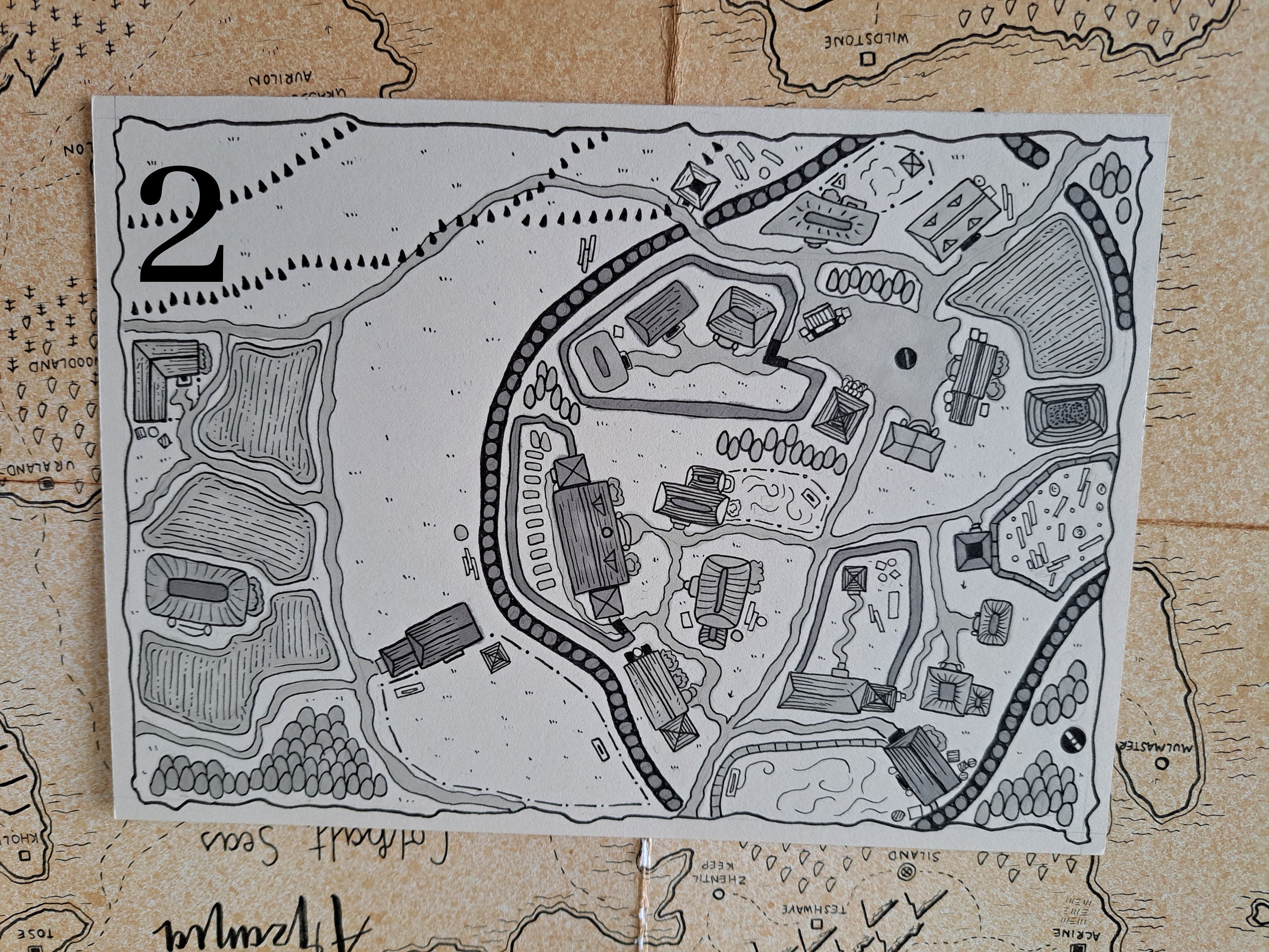 Fantasy City Maps, City Maps for Tabletop Rpgs, Dnd City Maps - Etsy