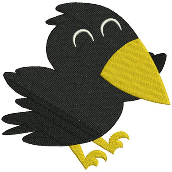 Raven Embroidery - Etsy