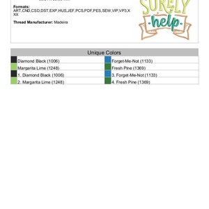 Swearing Will Help - Machine Embroidery Design - 2 Sizes - Etsy