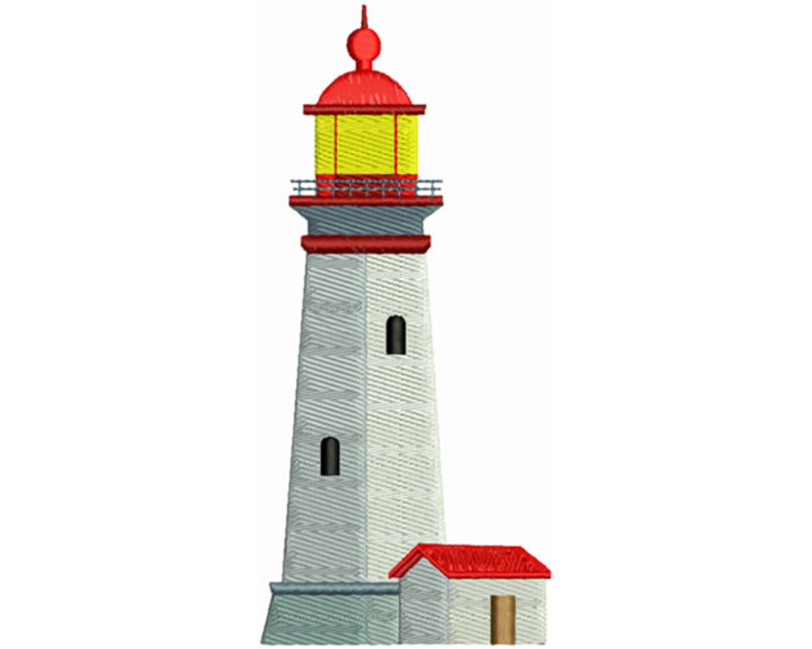 Lighthouse Machine Embroidery Design Lighthouse Embroidery - Etsy