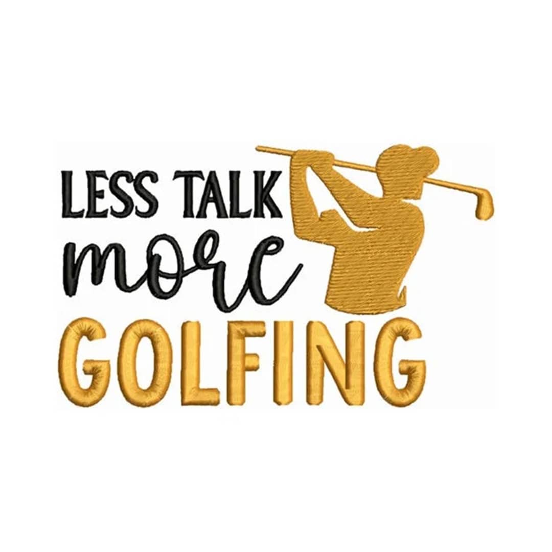 More Golfing Embroidery - Golf Club Embroidery - Sports Embroidery ...