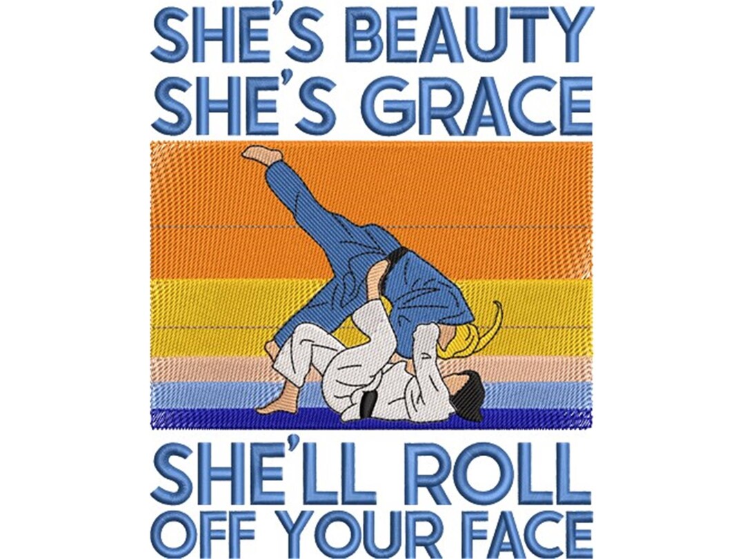 Judo Machine Embroidery Design - Funny Martial Arts - Sports Projects ...
