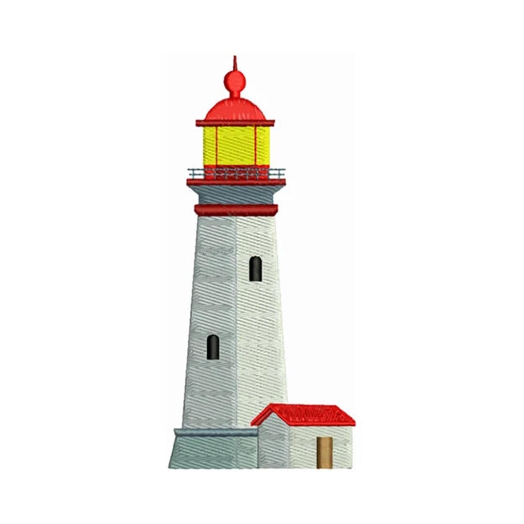 Lighthouse - Machine Embroidery Design - Lighthouse Embroidery ...