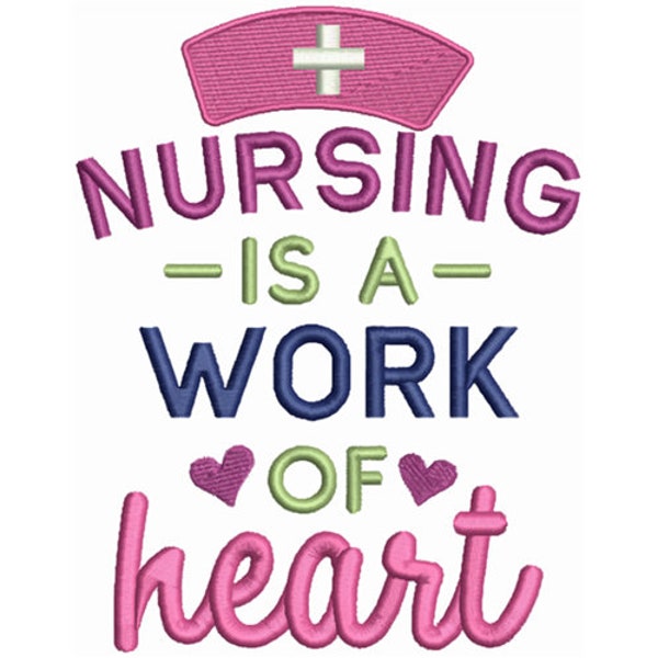 Nurse Embroidery Designs - Etsy
