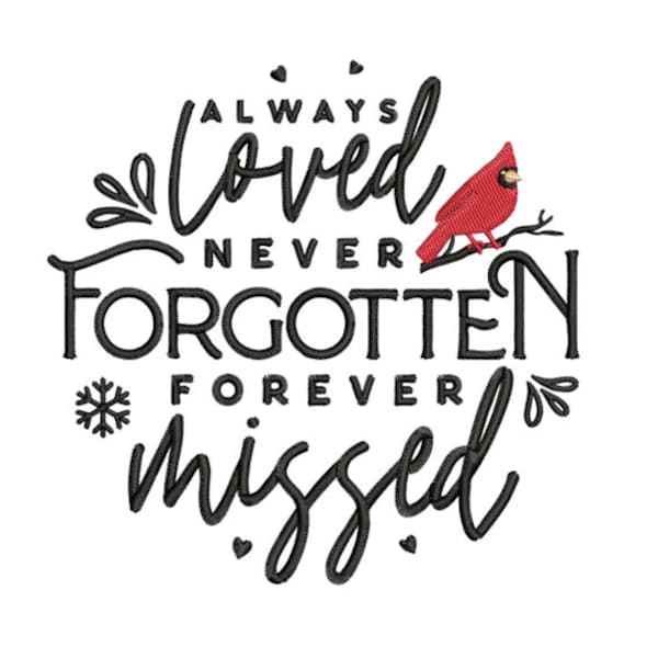 Always Loved Never Forgotten Forever Missed Svg - Etsy