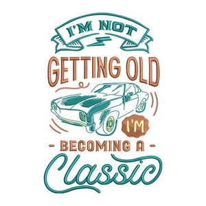 Vintage-inspired: 'getting Old - Funny Aging Quote - Senior Citizen ...