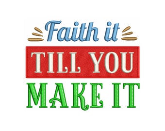 Religious Christian Quotes Machine Embroidery Design - Etsy