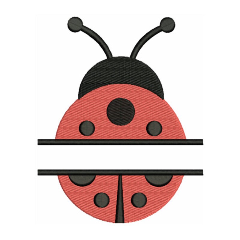 Ladybug Applique Design - Etsy