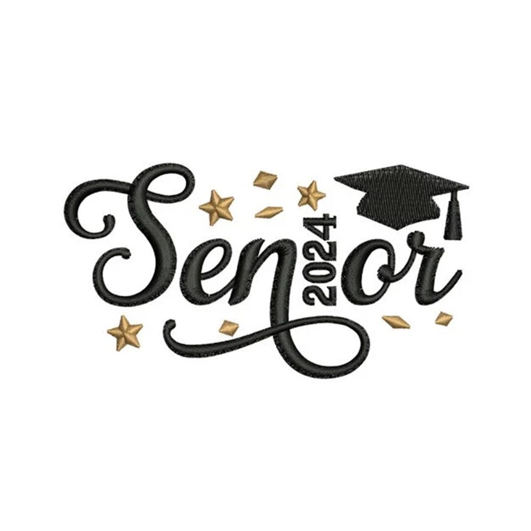 Senior Class of 2024 | Exquisite Machine Embroidery Designs Instant ...