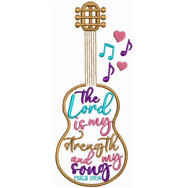 Scripture Embroidery Design - Etsy