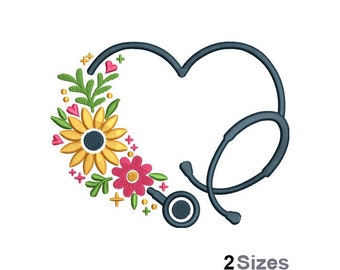 Nurse - Medical Professional Gift - Embroidery Pattern - Career ...