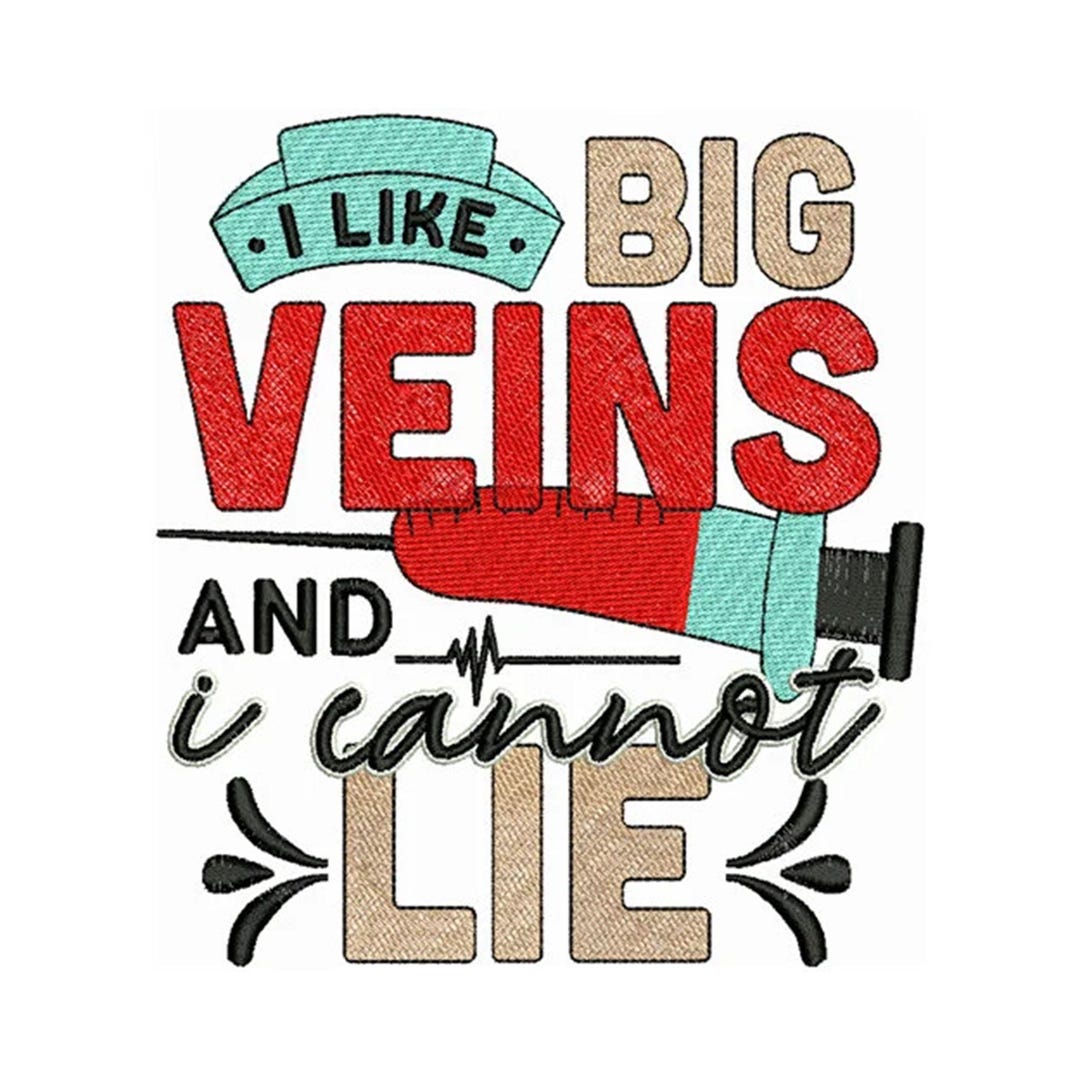 Big Veins - Machine Embroidery Design- Hospital Embroidery Design ...