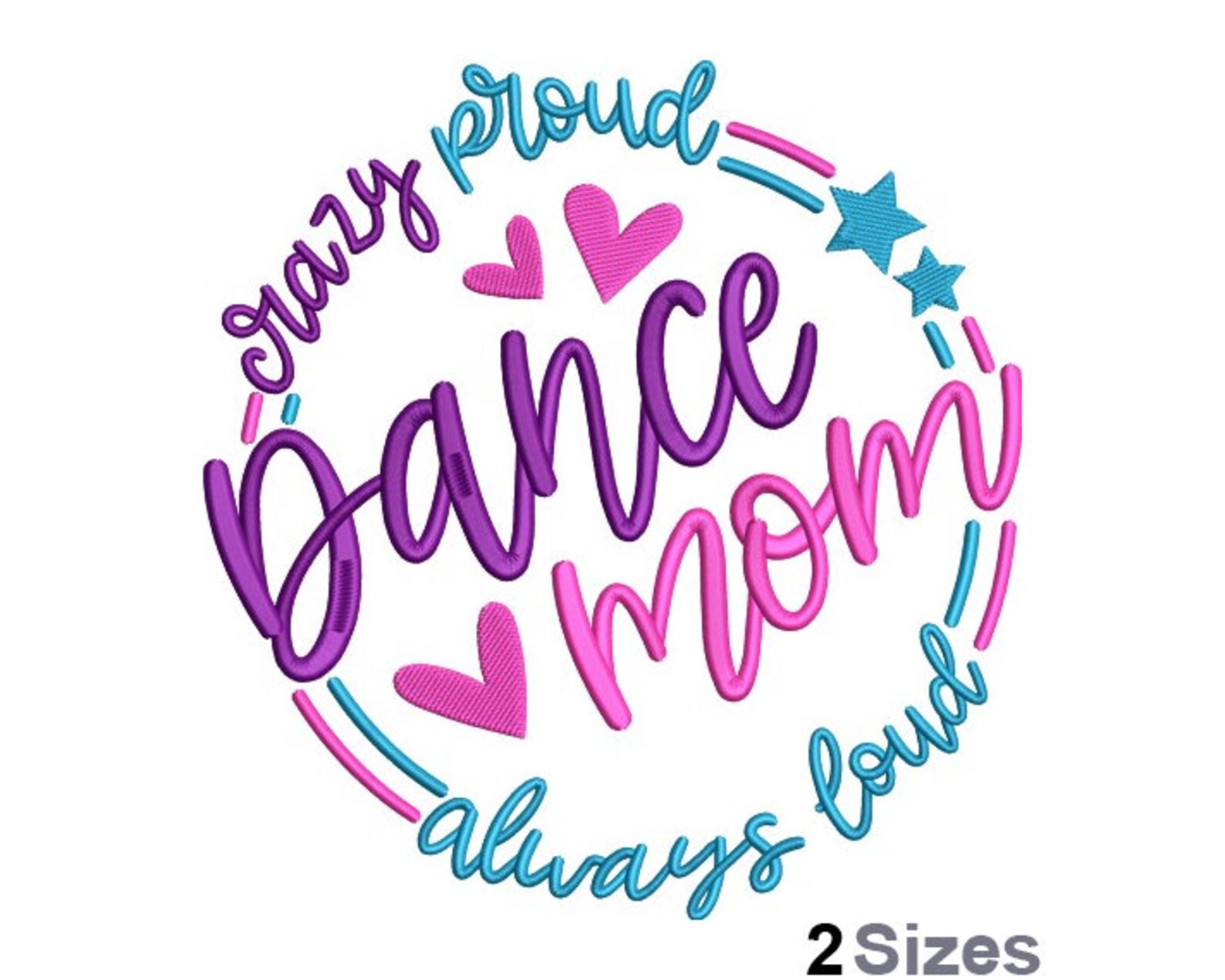 Dance Mom Embroidery - Mommy Embroidery - Mother Embroidery - Mom ...