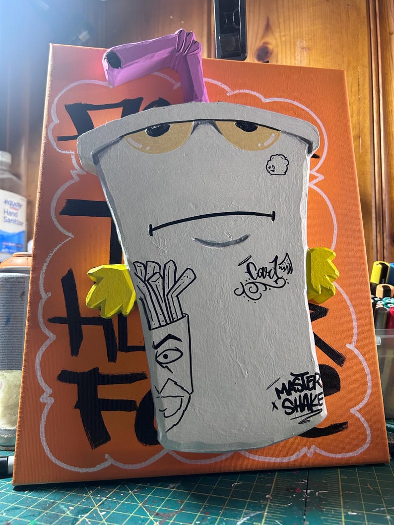 Master Shake Athf Removal 3D Painting - Etsy