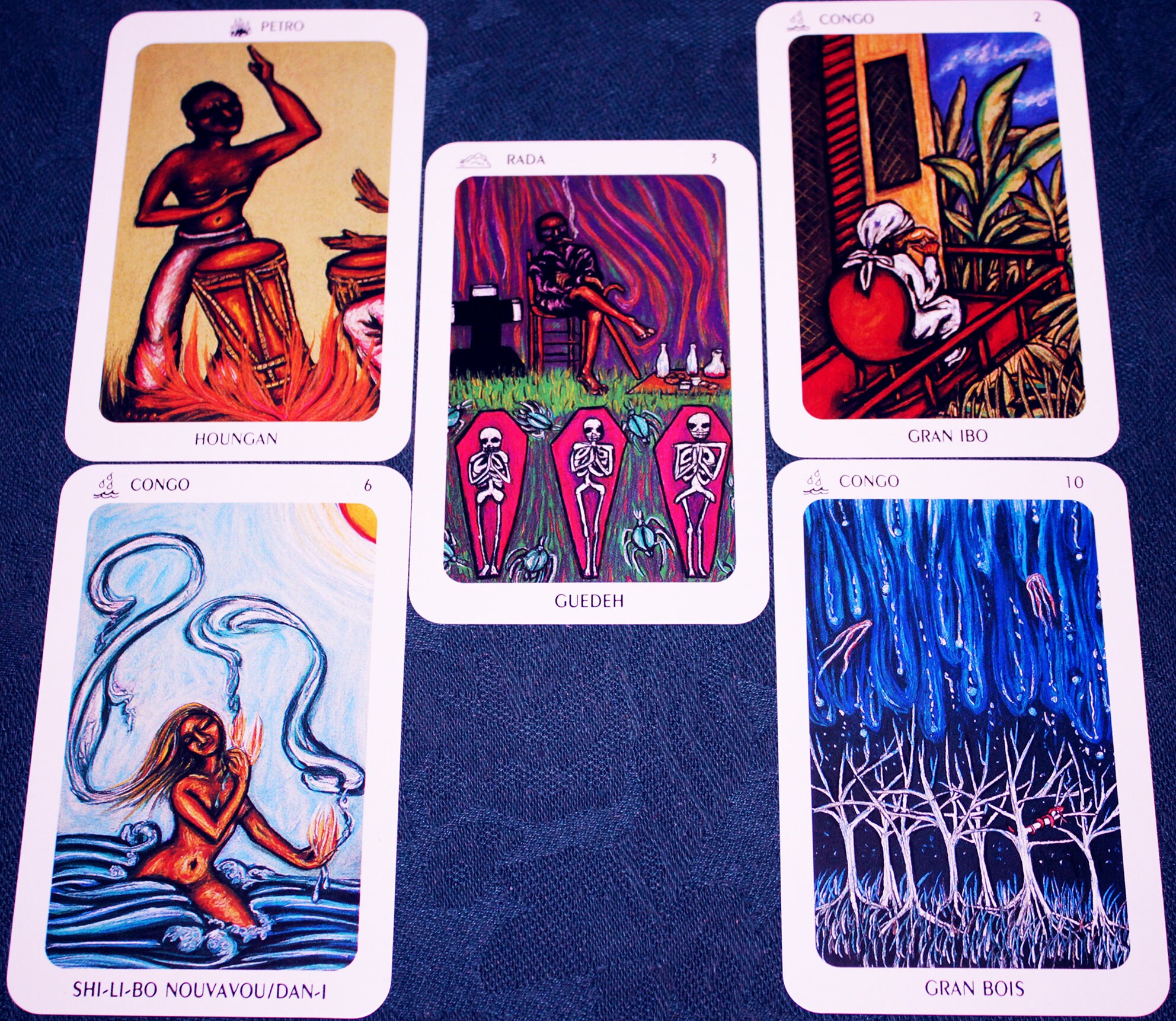 Voodoo Tarot Cards - Printable Cards