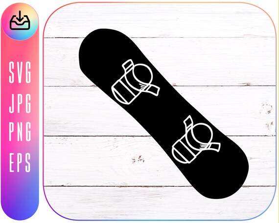 Snowboard Svg Snowboarding Svg Snowboard Cut Files | Etsy