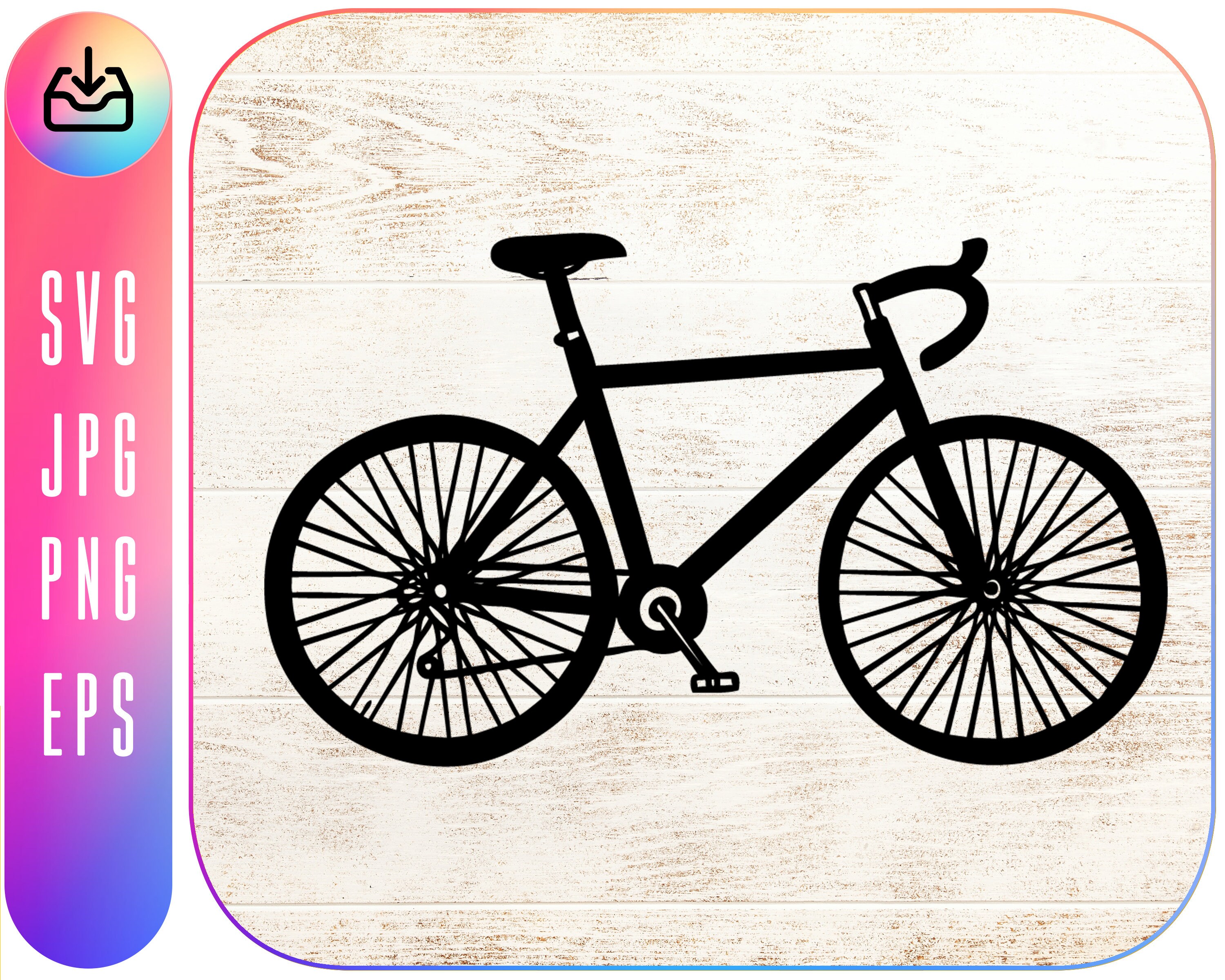 Bicycle SVG File Cut File Bike Svg Instant Download for - Etsy UK