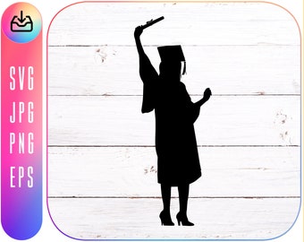 Graduation SVG/ Graduate SVG/ Graduation Cap Svg/ University Svg ...