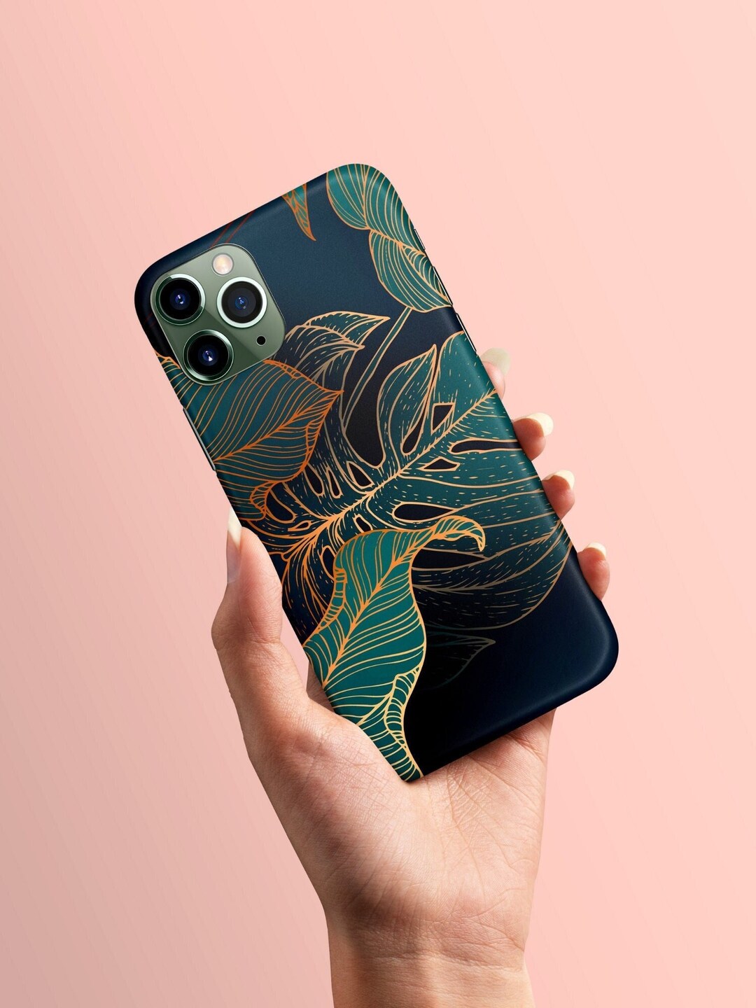 IPhone 15 Case, Palm Leaves Tropical Leaves Phone Case for iPhone 15 14 ...