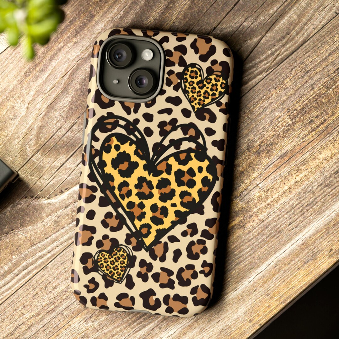IPhone 15 Leopard Case, iPhone 15 Pro Case, Leopard Print 15 14 13 12 ...