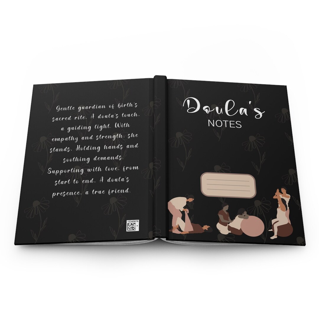 Doula Journal, Journal for Doulas, Gift for Doula, Birth Log Book ...