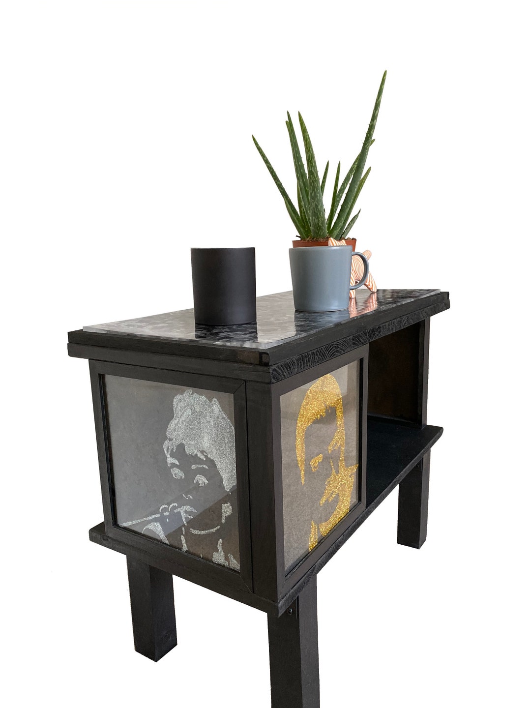 Hand Crafted Coffee Table W/ Famous Faces - Etsy