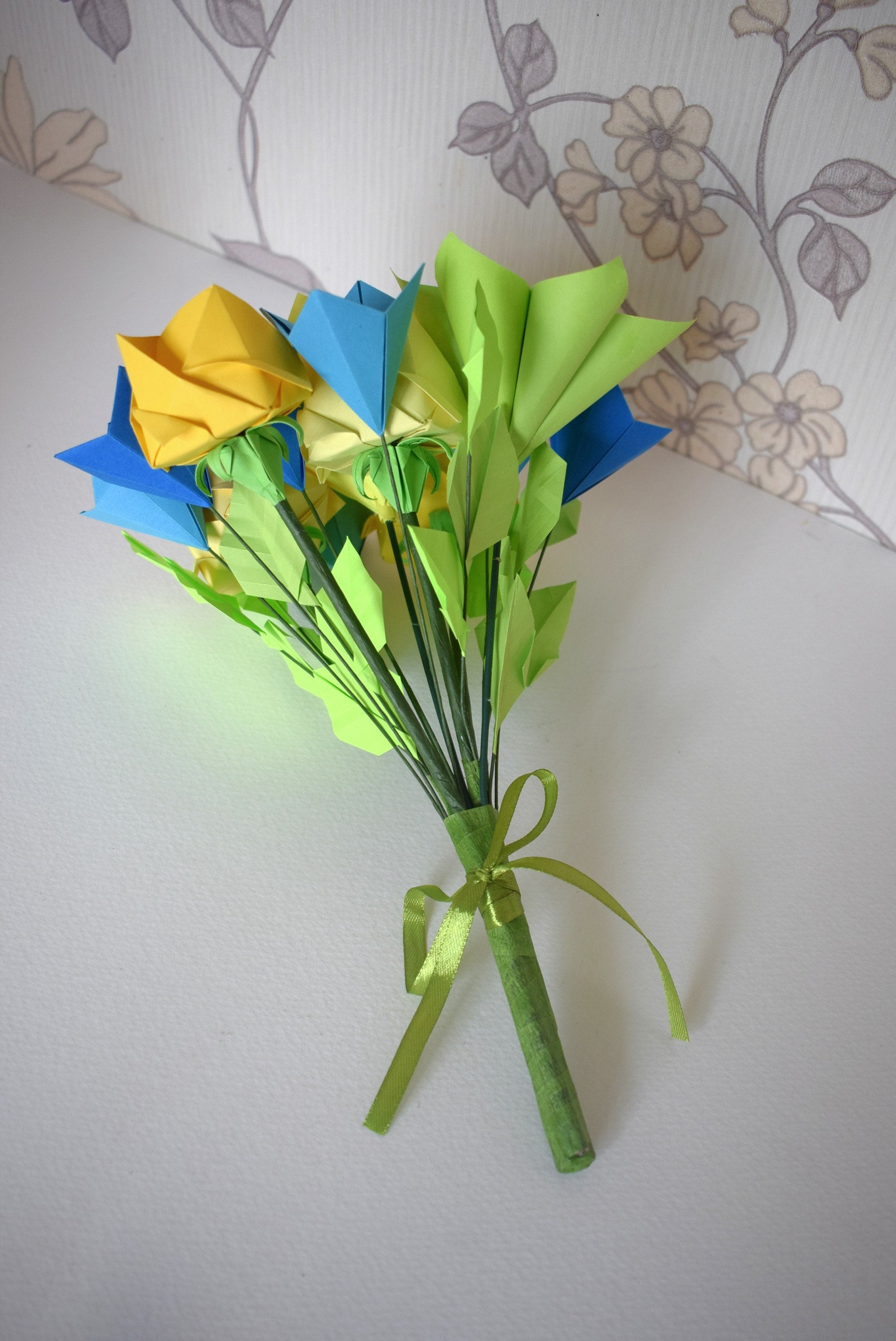 Valentine's Day Flowers, Valentine Day Bouquet, Paper Anniversary ...