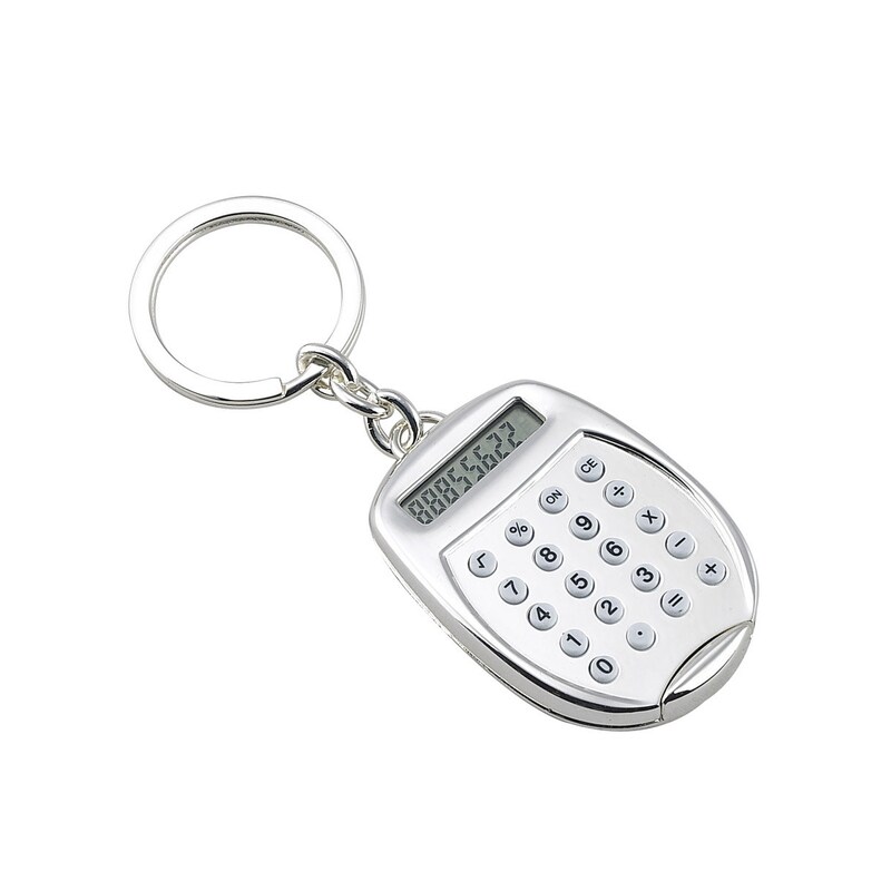 Mini Calculator Keychain - Etsy