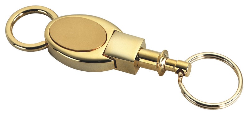 Oval Detachable Key Chain - Etsy