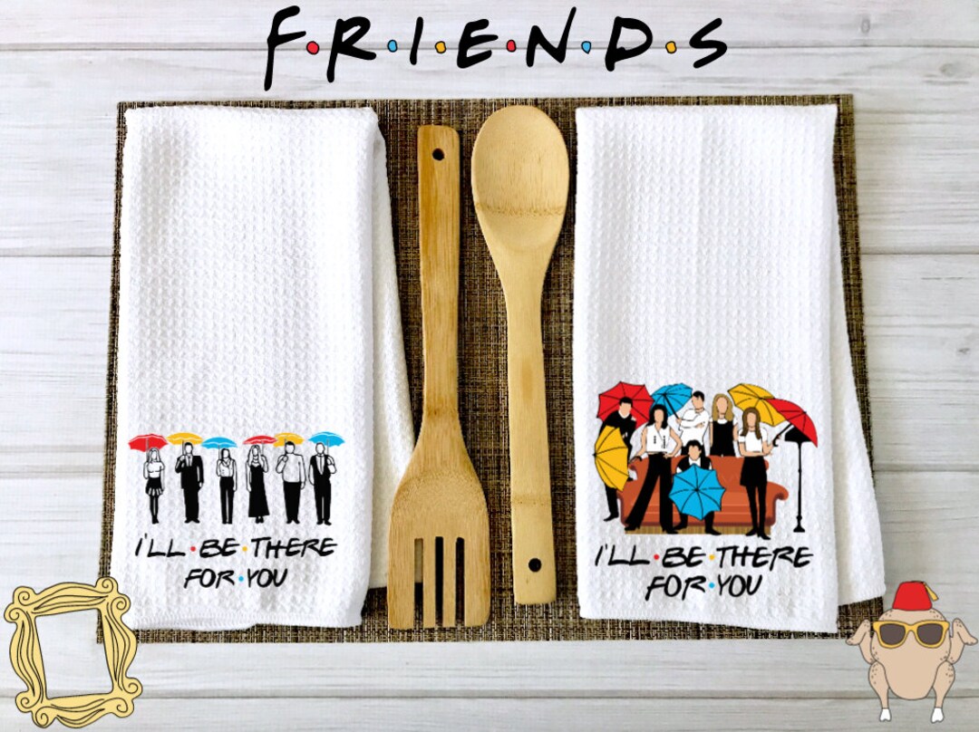 Friends TV Show Kitchen Towel: Waffle Weave Microfiber - Etsy